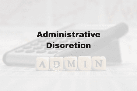 Administrative Discretion - lexibal.com